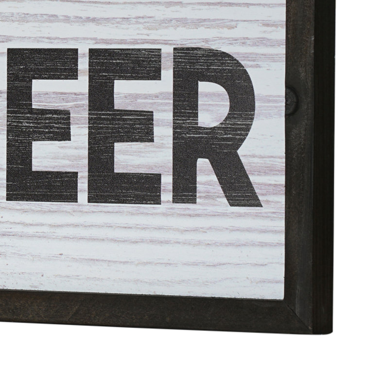 Trinx Text Wall Decor | Wayfair