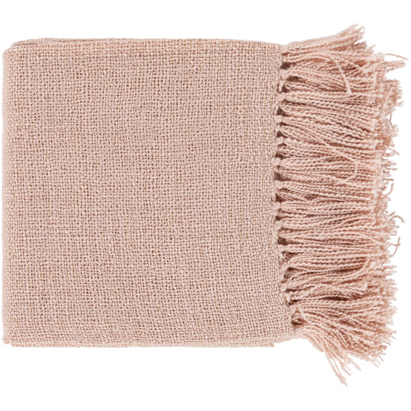 Blush-pink-throw | Wayfair