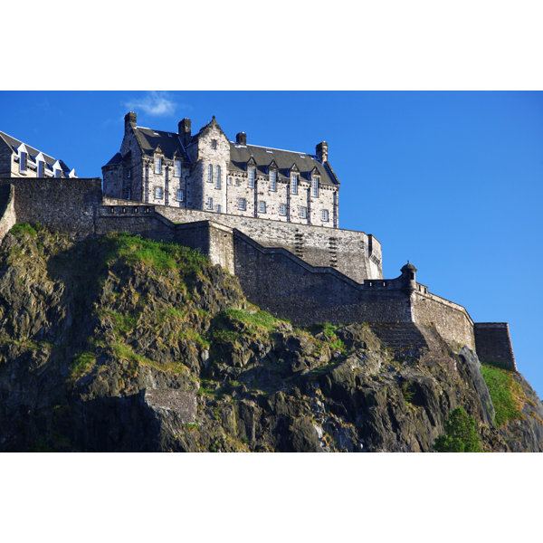 Latitude Run Edinburgh Castle , Scotland by - Wrapped Canvas Photograph ...