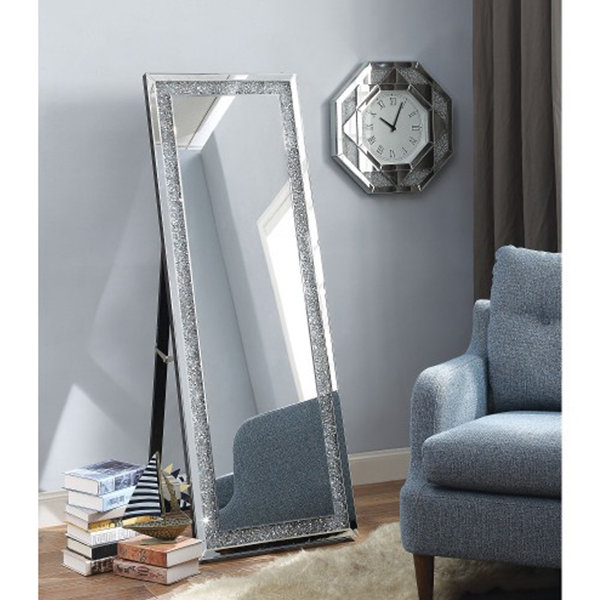 Everly Quinn Rectangle Floor Mirror | Wayfair