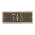 Whitehall Products 1-Line Wall Mount Address Plaque & Reviews | Wayfair