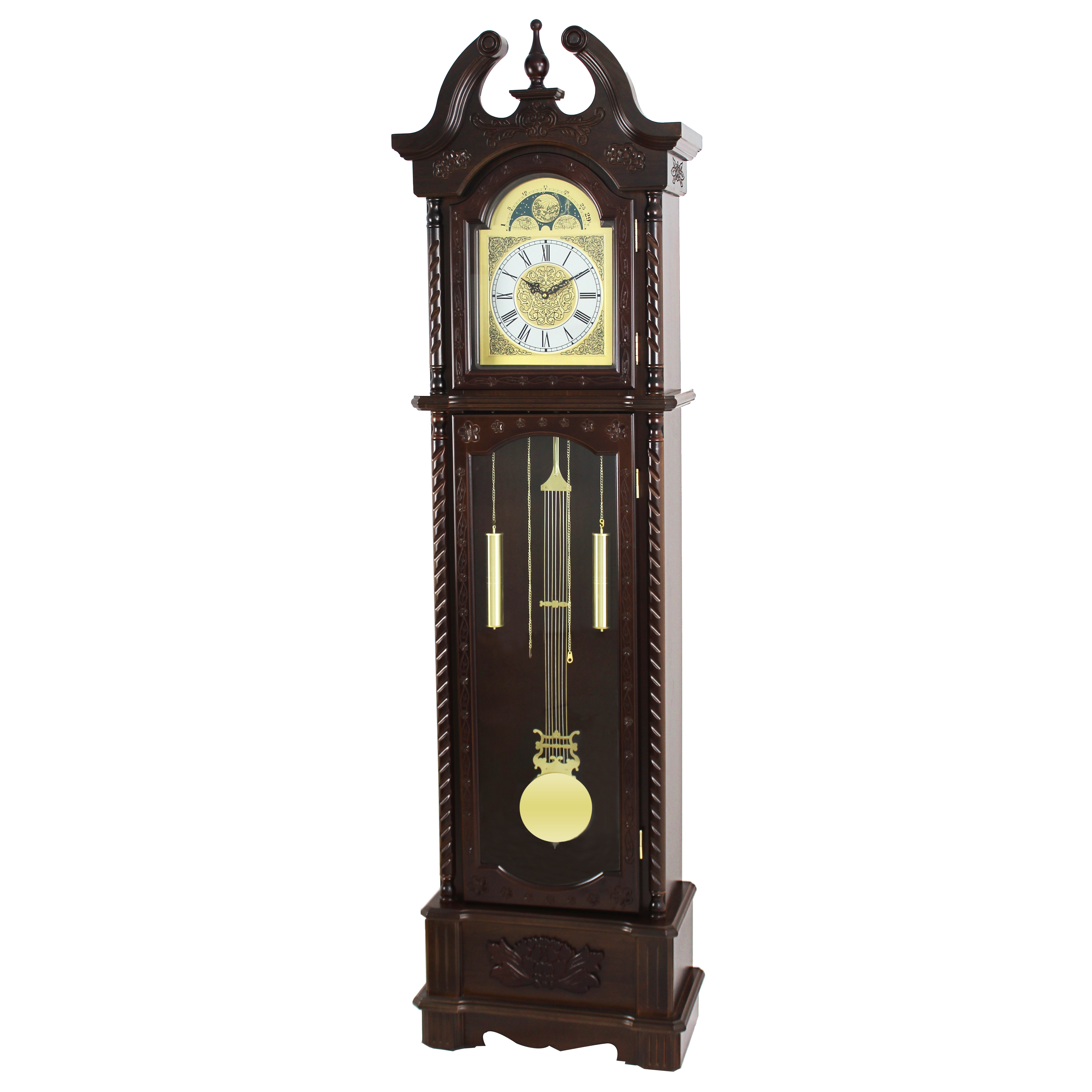 Astoria Grand 81.5'' Wood Grandfather Clock & Reviews | Wayfair