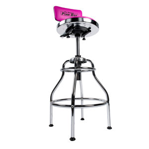 The Original Pink Box Swivel Adjustable Height Bar Stool | Wayfair