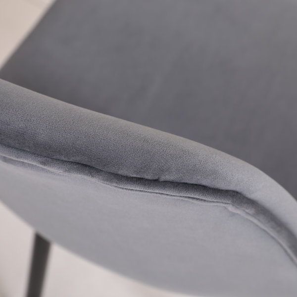 Everly Quinn Cochrane Solid Back Side Chair & Reviews | Wayfair