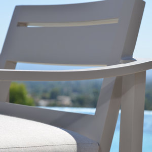 Joss & Main Solstice Patio Dining Chair with Cushion | Wayfair