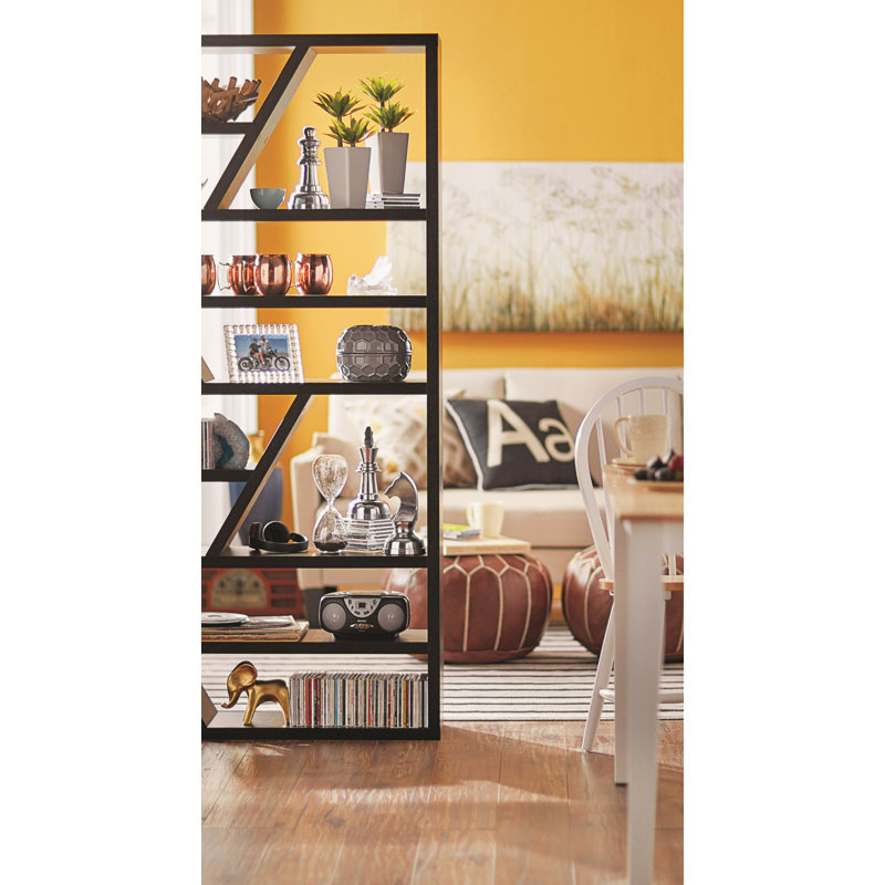 Mercury Row® Dailey Geometric Bookcase & Reviews | Wayfair