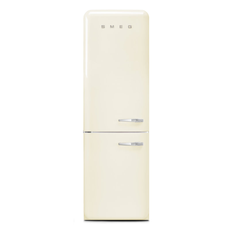 SMEG 50s Style 24" Bottom Freezer 12.8 cu. ft. Energy Star Refrigerator ...