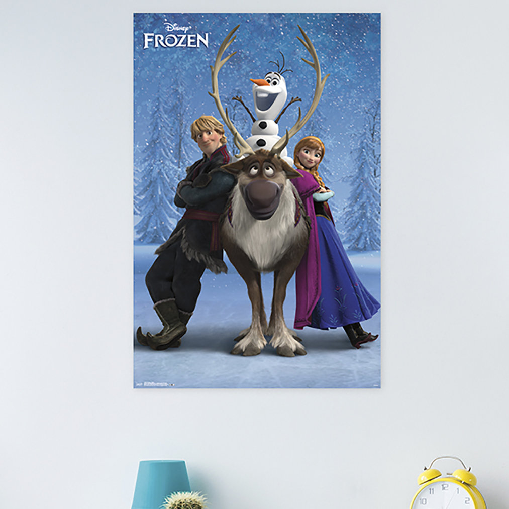 Trends International Frozen - Team Paper Print | Wayfair