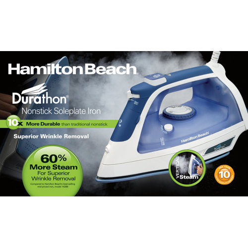 Hamilton Beach® Durathon® Nonstick Soleplate Iron & Reviews | Wayfair