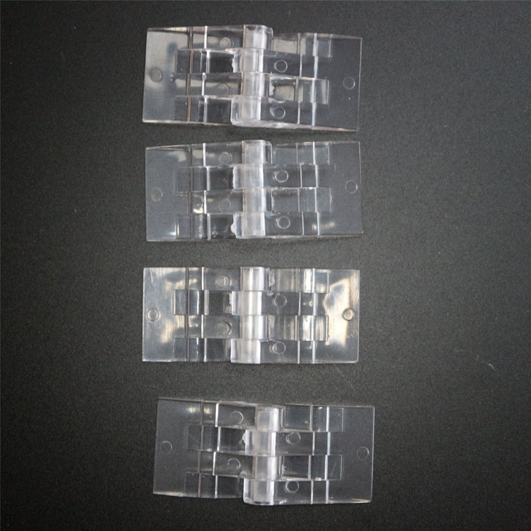 Symple Stuff Small Miniature Micro Hinges, 39mm x 16mm, Acrylic Perspex ...