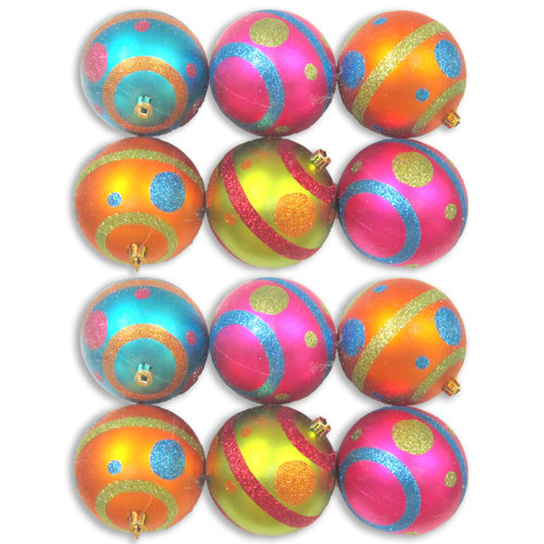 The Holiday Aisle® Solid Color Ball Ornament | Wayfair