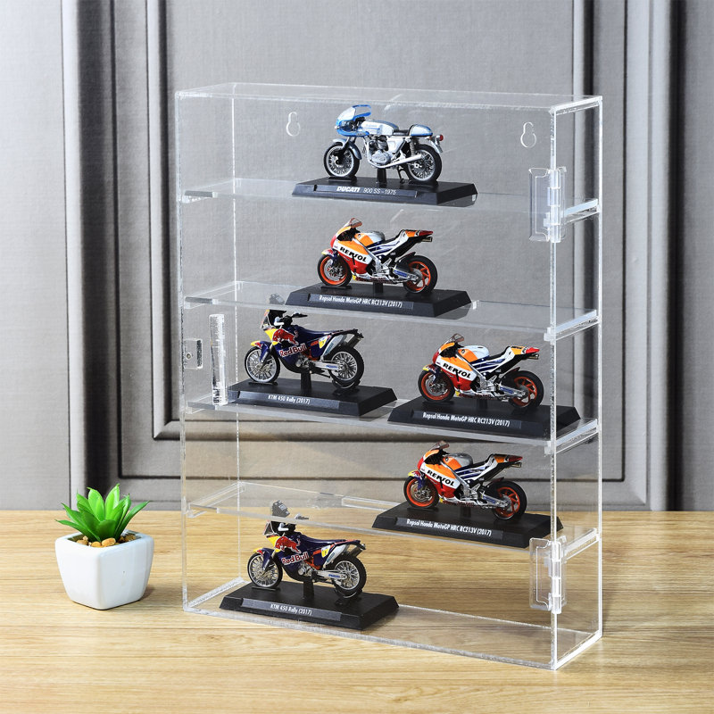 Ikee Design 14'' H x 10.875'' W Acrylic Tower Display Case & Reviews ...