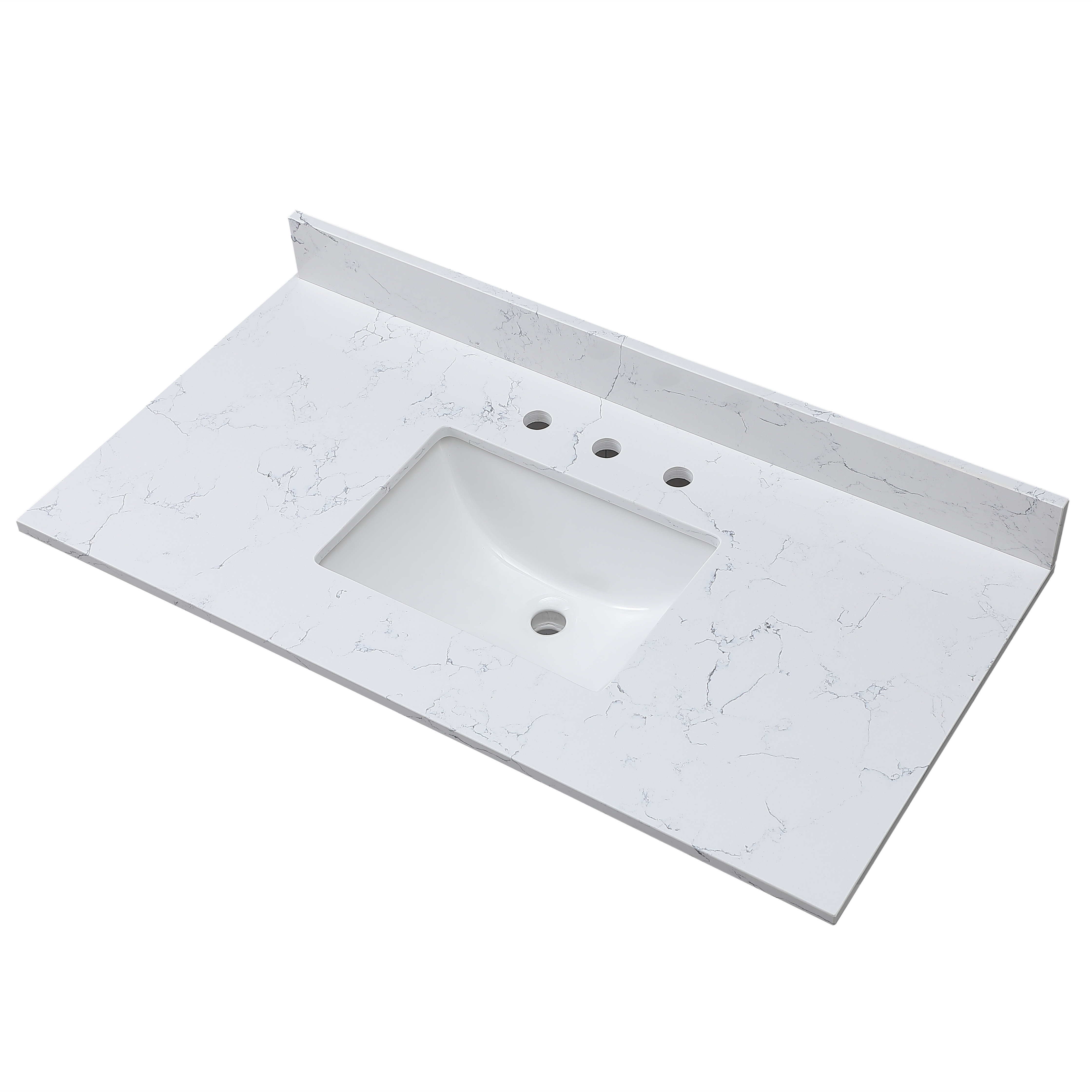 Modern Luxe Furniture 43'' Single Bathroom Vanity Top with Sink | Wayfair