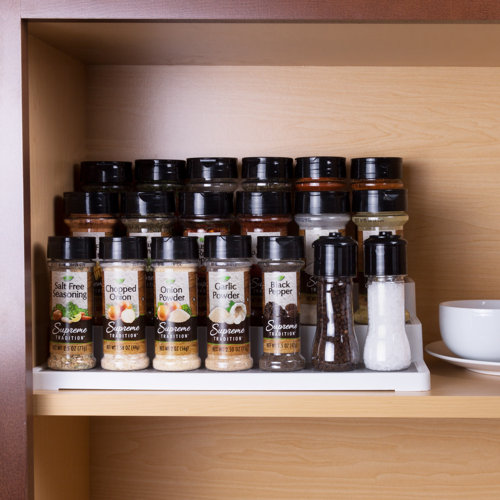 Rebrilliant 3 Tier Step Shelf Spice Rack & Reviews | Wayfair
