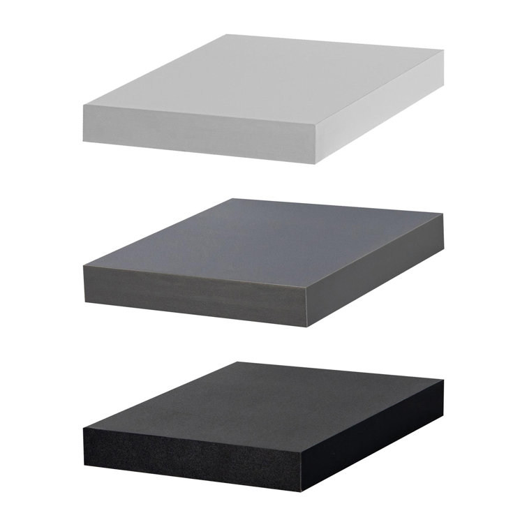 Harbour Housewares 3 Piece Square Floating Shelf | Wayfair.co.uk