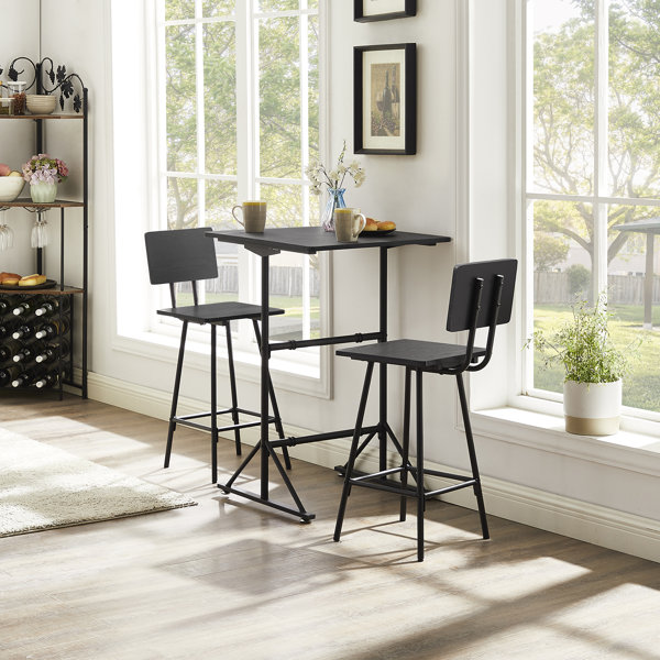 17 Stories Counter Height Drop Leaf Dining Set | Wayfair