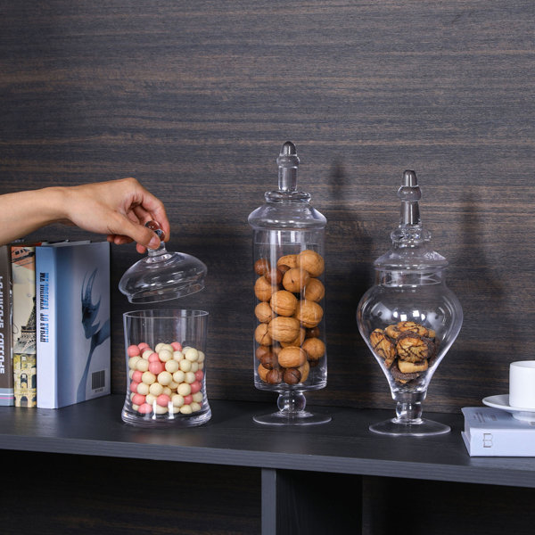 House of Hampton® Egehan Glass Apothecary Jar | Wayfair