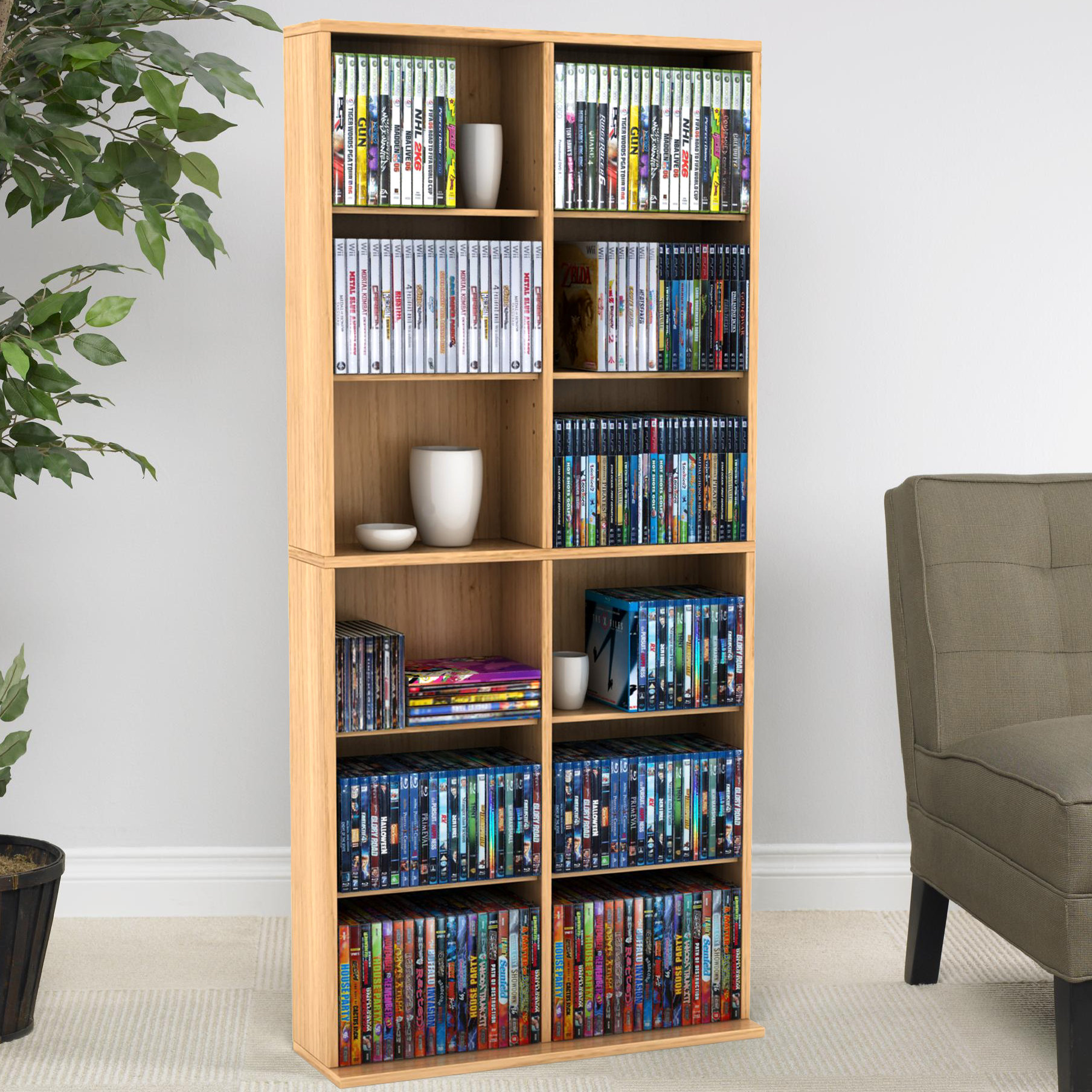 Ebern Designs Continuum Multimedia Media Shelves & Reviews | Wayfair