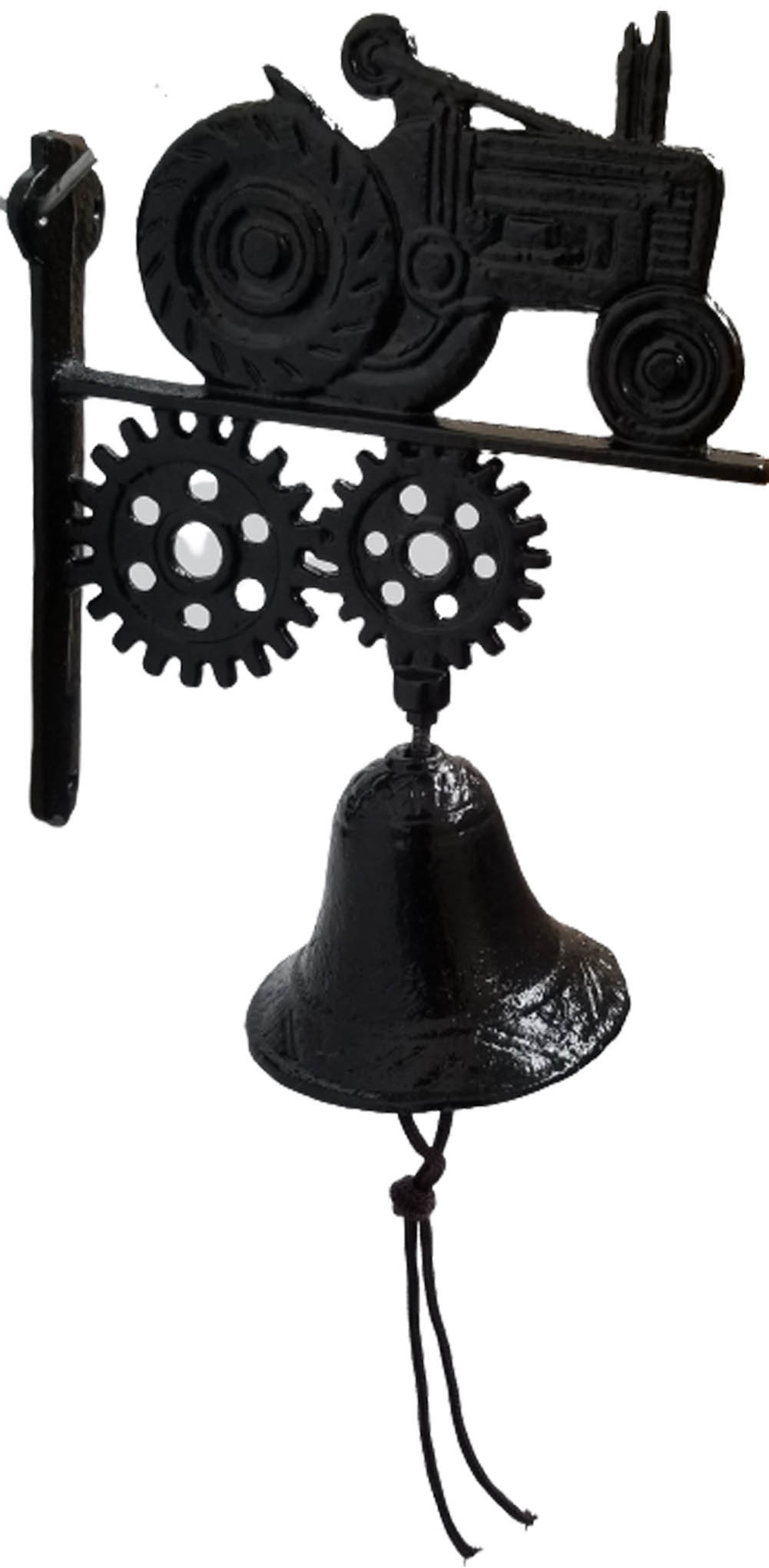 Brambly Cottage Wall Bell Made From Cast Iron Finished In Black ...