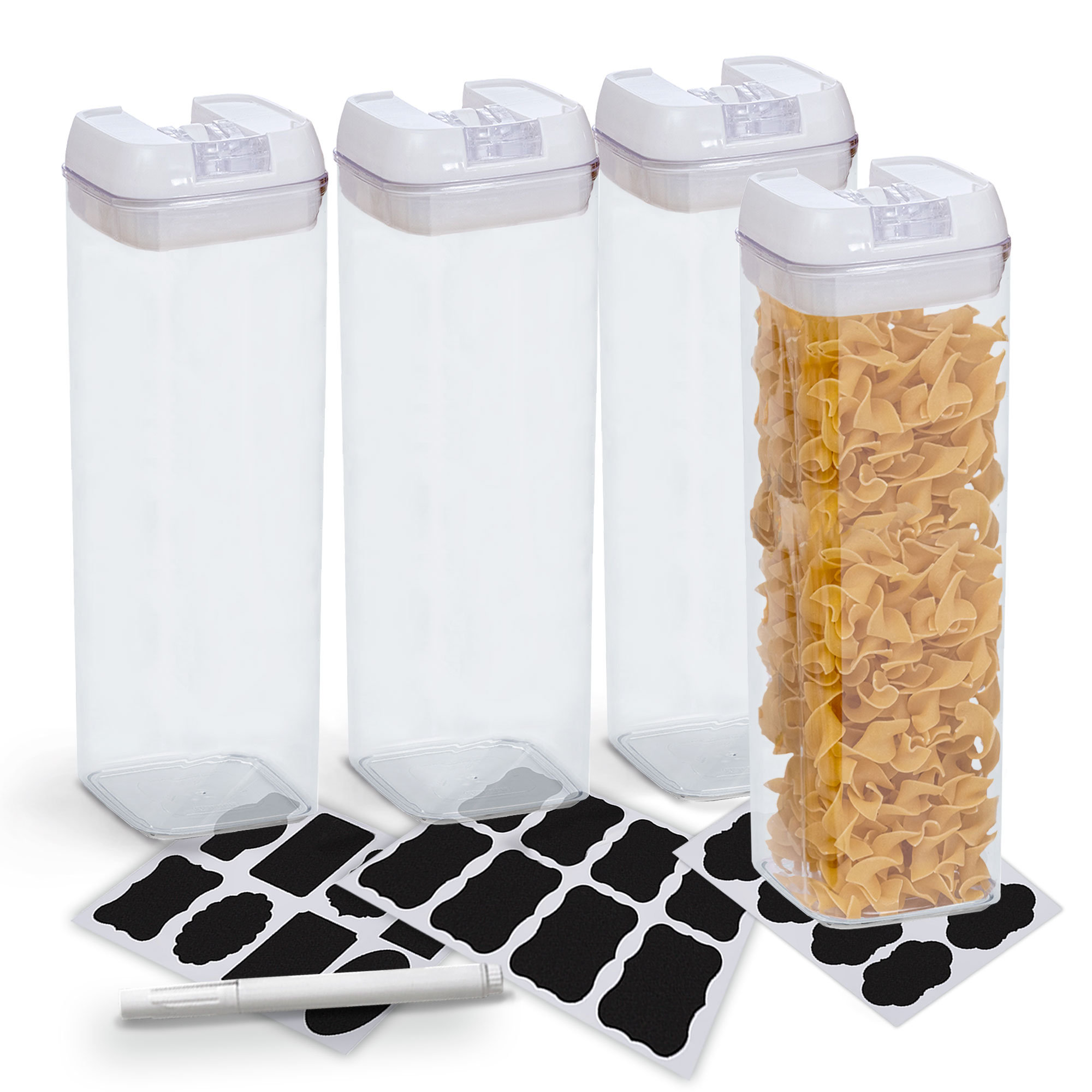 Cheer Collection 4 Container Food Storage Set | Wayfair