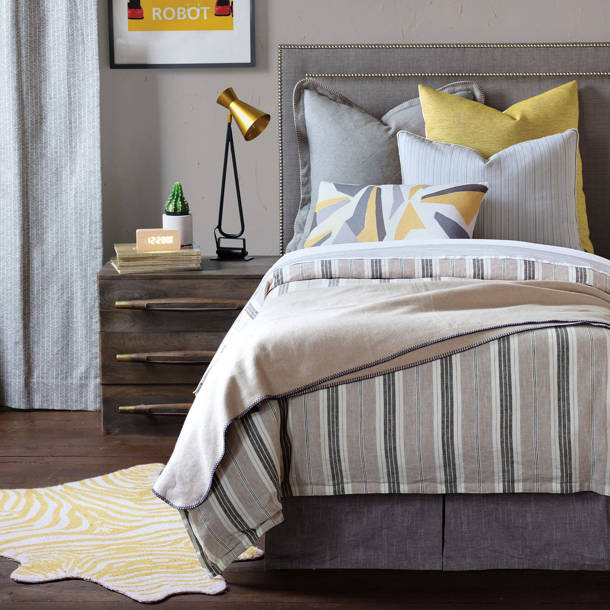 Thom Filicia Home Collection Chatham Linen Square Throw Pillow Cover ...