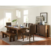Union Rustic Lemay Solid Wood Dining Table & Reviews | Wayfair
