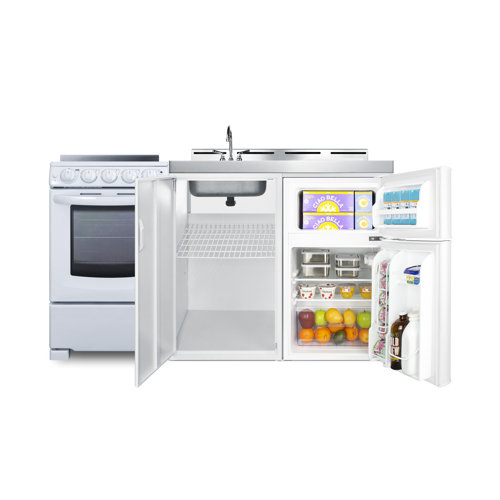 Summit Appliance All-In-One Combo Kitchens 3.2 Cubic Feet cu. ft ...