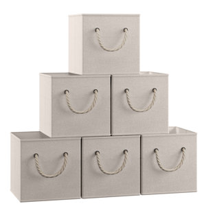 Breakwater Bay Foldable Collapsible Fabric Box & Reviews | Wayfair