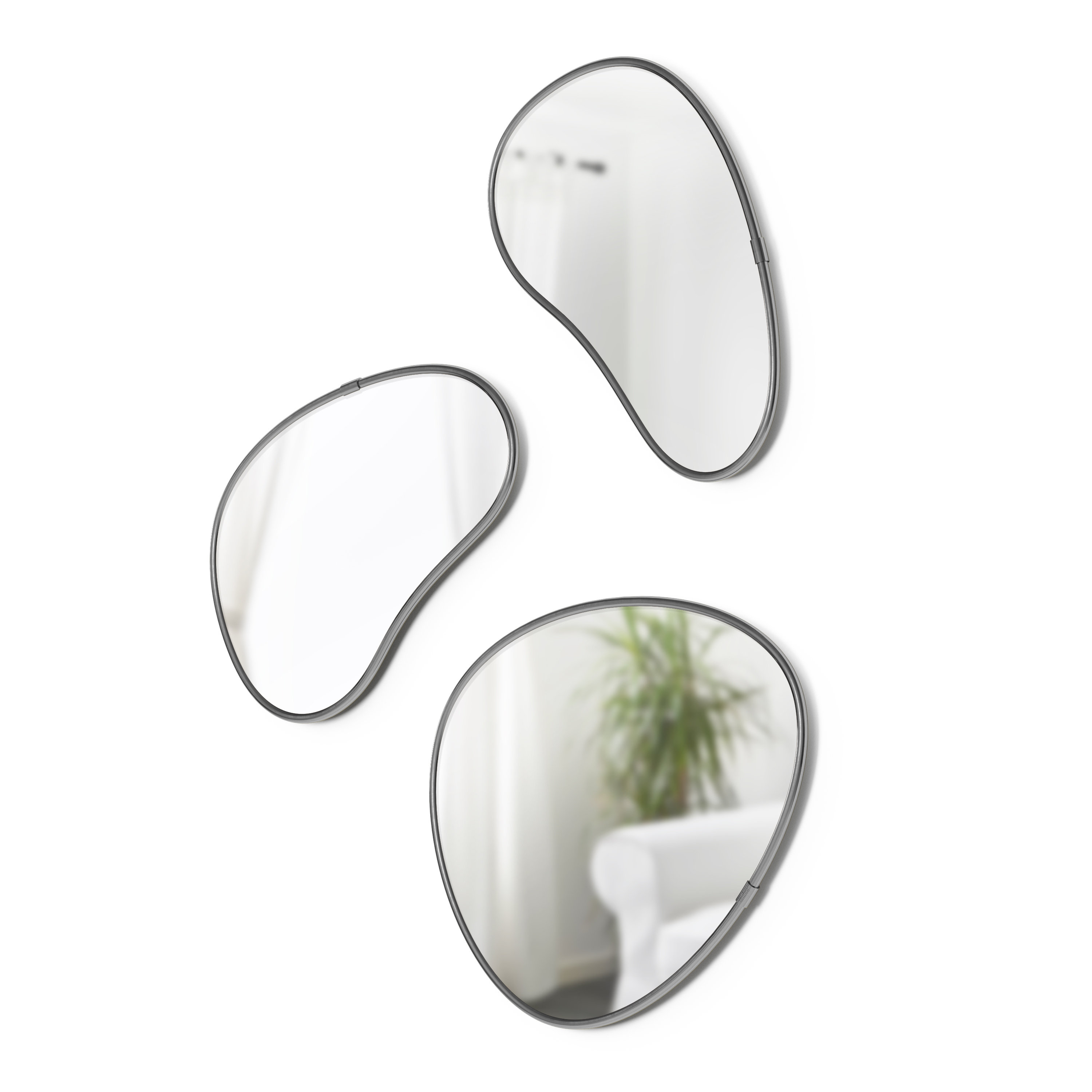 Umbra Hubba Pebble Mirrors Set & Reviews | Wayfair.co.uk