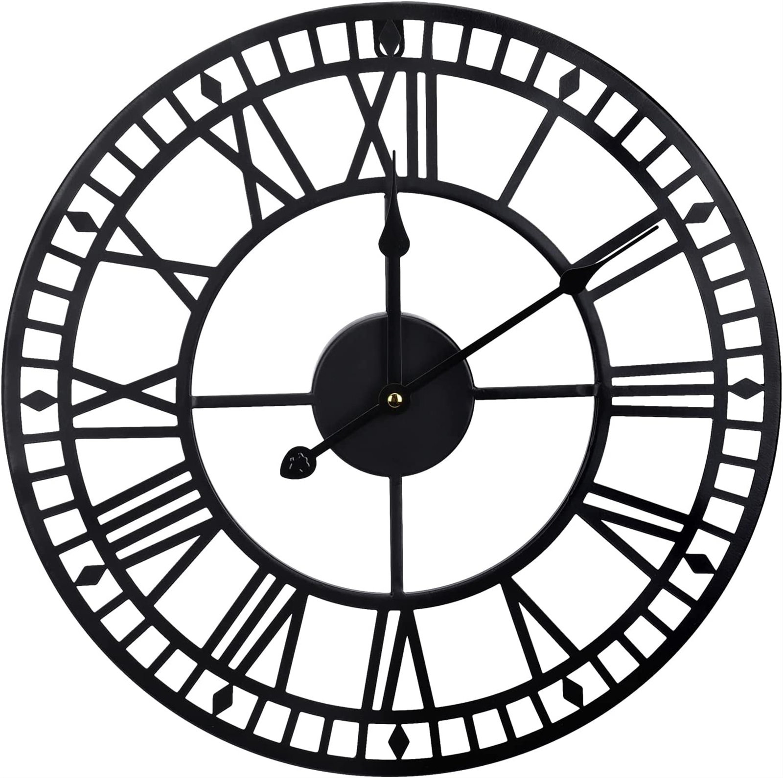 Ivy Bronx Chiam Metal Wall Clock | Wayfair