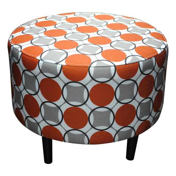 Orange-ottomans | Wayfair