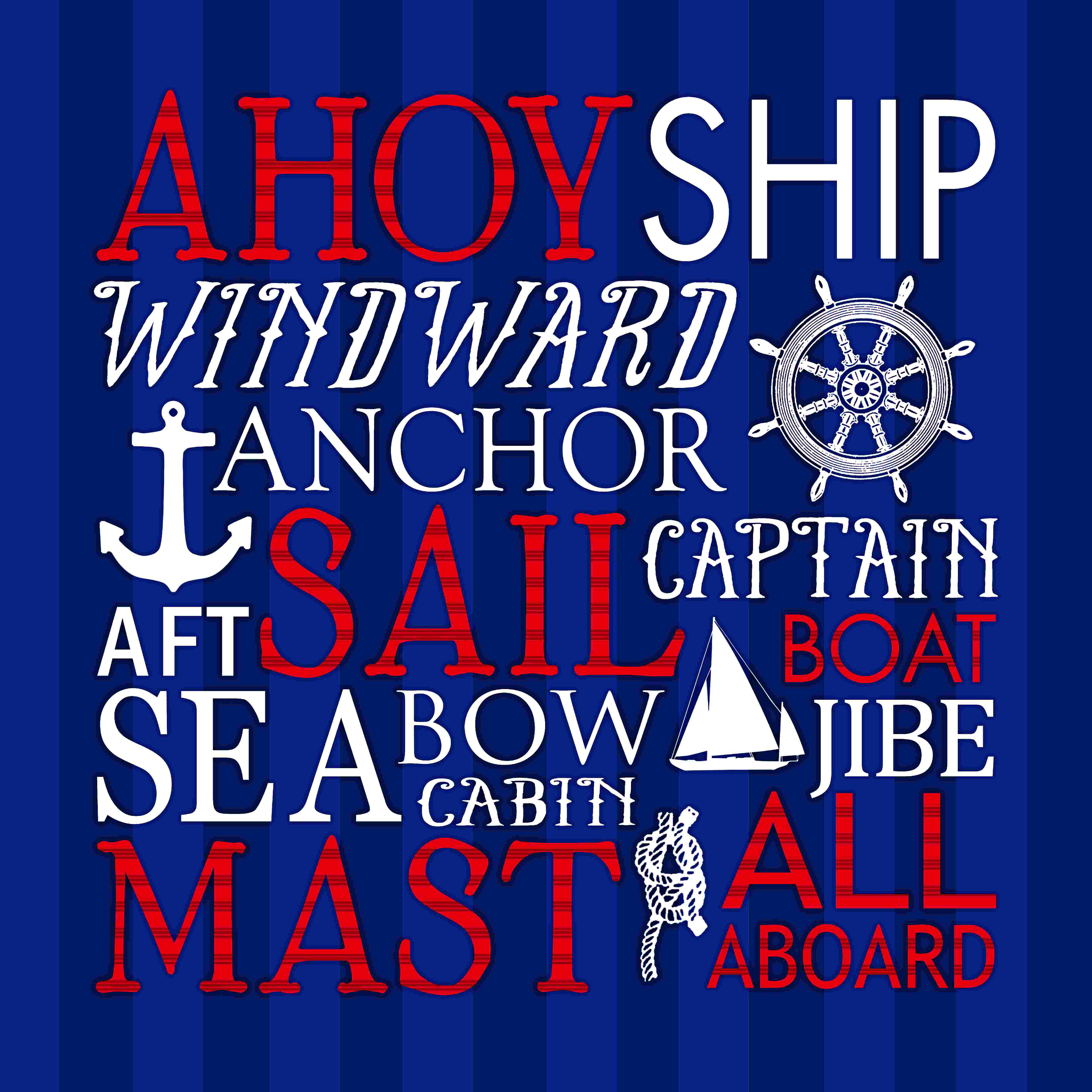 Trinx Nautical Boy Wrapped Canvas Print Wayfair trinx-nautical-boy-wrapped-canvas-print-wayfair