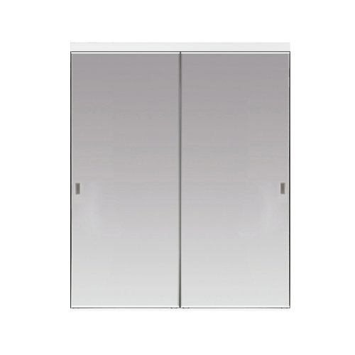 Custom Door and Mirror Mirrored Sliding Closet Doors & Reviews | Wayfair