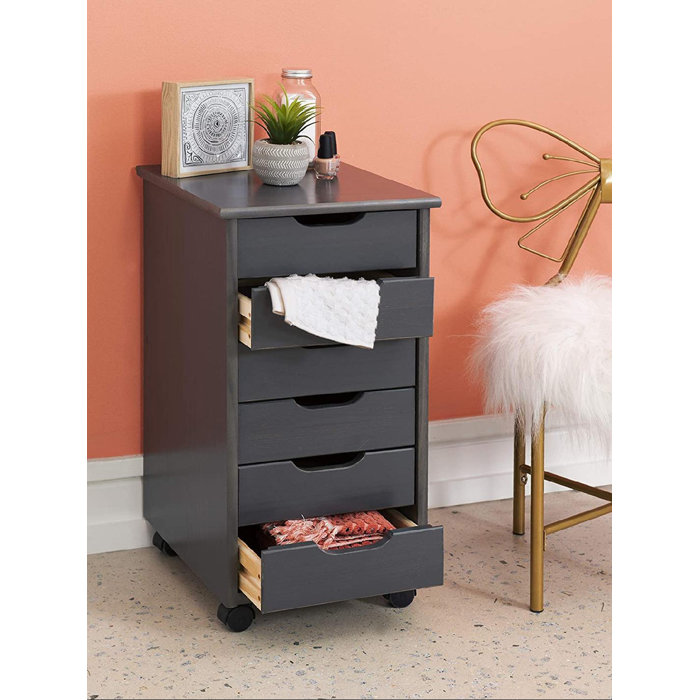 Paracity 6 Drawer Rolling Storage Chest | Wayfair
