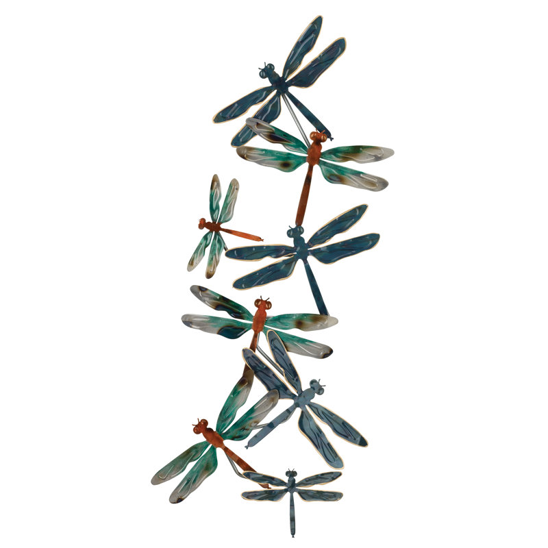 Regal Art & Gift Metallic Wall Decor - Dragonfly Art & Reviews | Wayfair