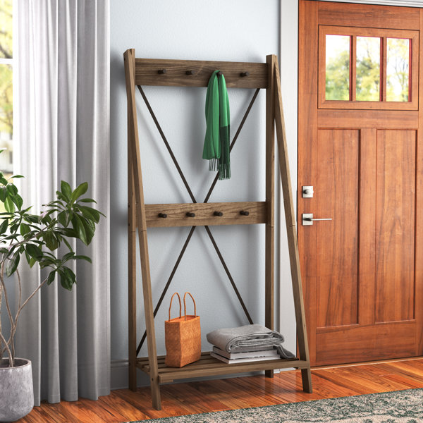Solid-wood-hall-tree | Wayfair