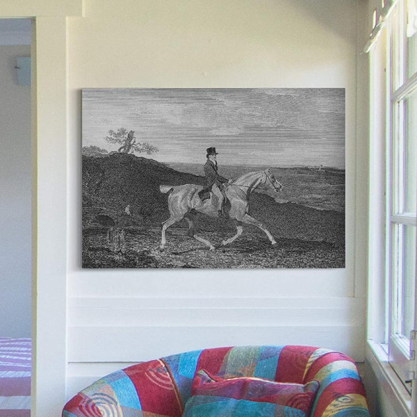 Union Rustic Hackney - Wrapped Canvas Drawing Print | Wayfair