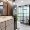 Zipcode Design™ Cyrus 72'' H Semi-Frameless Shower Door with Clear ...