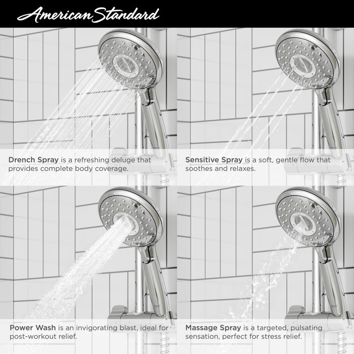 American Standard Spectra Complete Shower System & Reviews | Wayfair