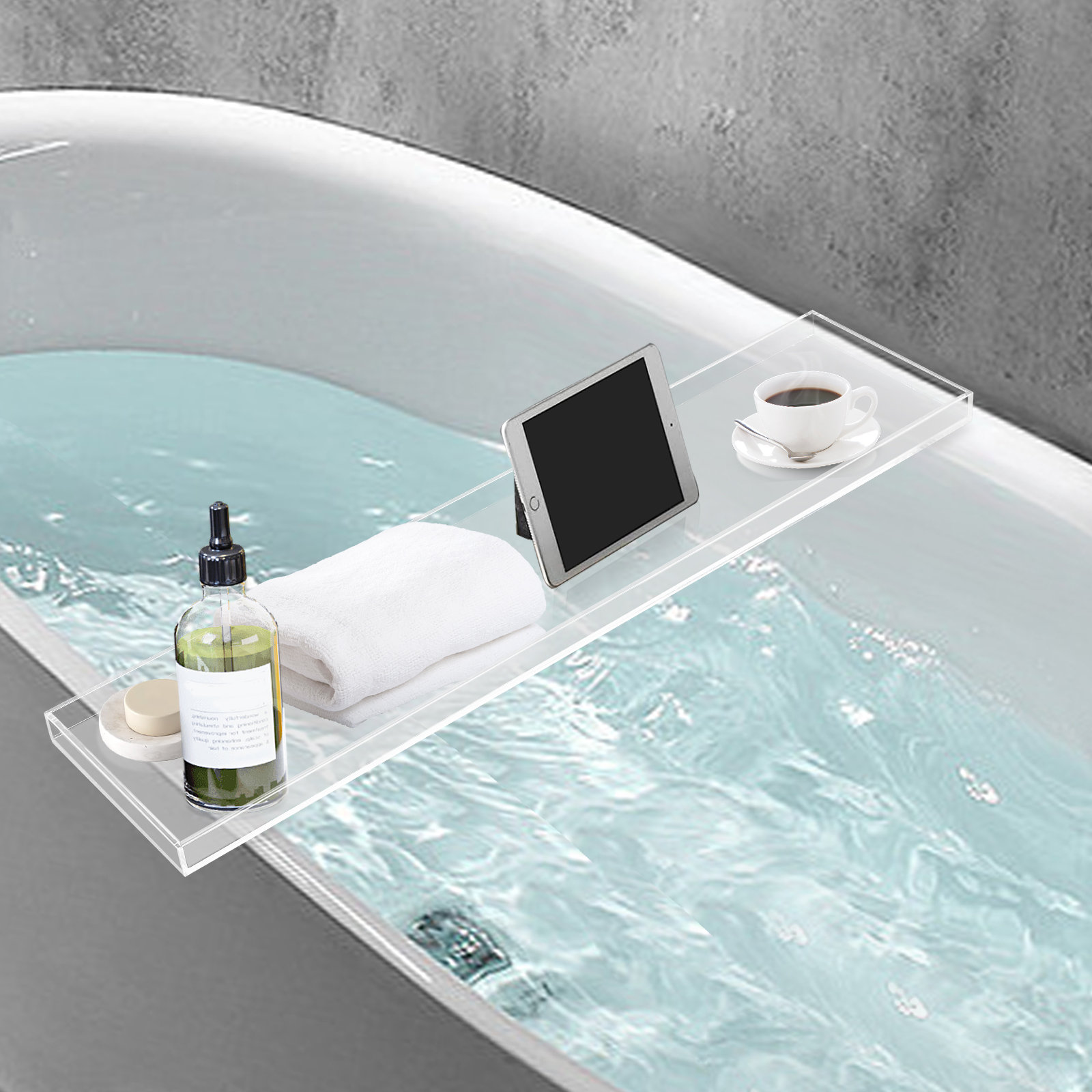 Rebrilliant Lorissa Free-standing Bath Caddy | Wayfair