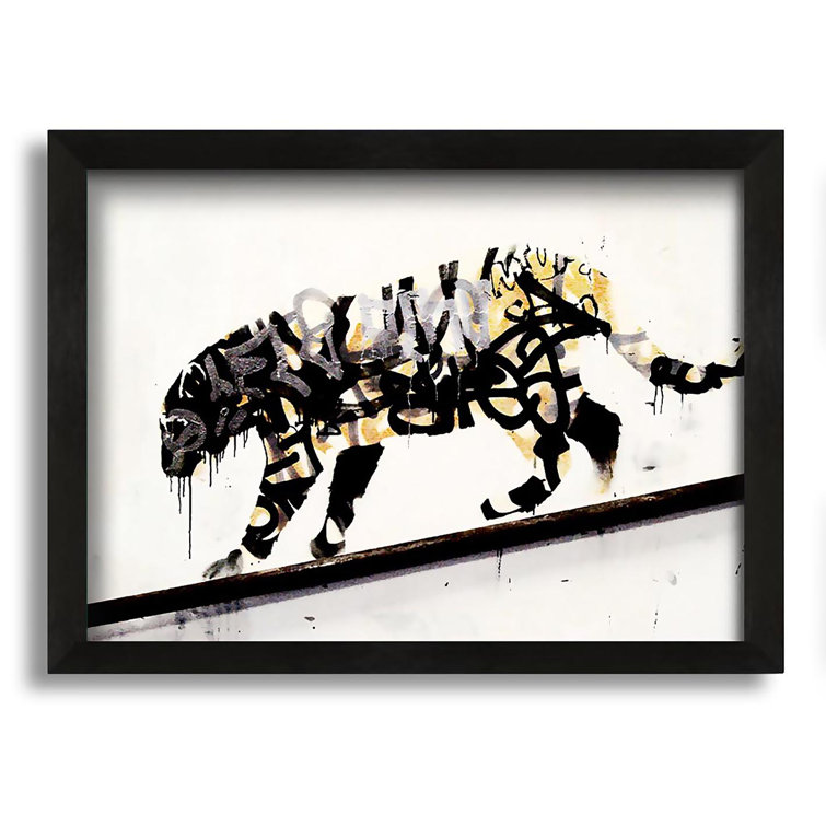 Canora Grey Tiger Framed Print - Picture Frame Painting on Canvas ...