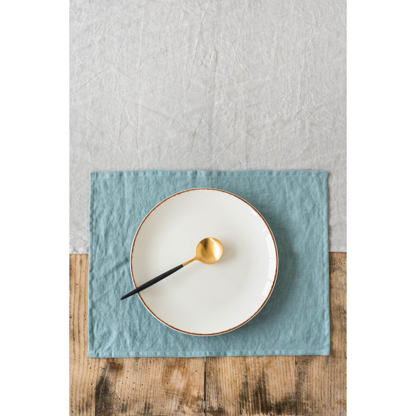 Latitude Run® Malakiah Linen Rectangular Placemat | Wayfair