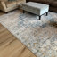 Ophelia & Co. Eugen Oriental Area Rug in Beige/Blue & Reviews | Wayfair