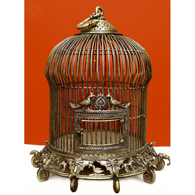 Exotic India Brass Cage | Wayfair