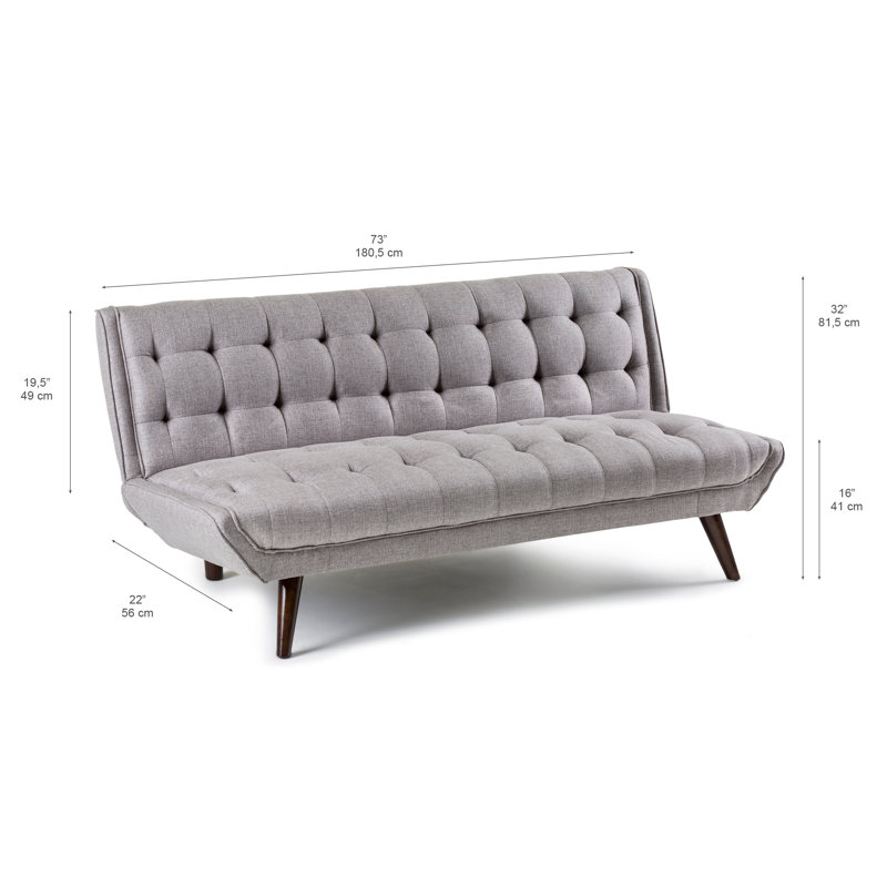 Wade Logan® Lahr 73'' Upholstered Sleeper Sofa & Reviews | Wayfair