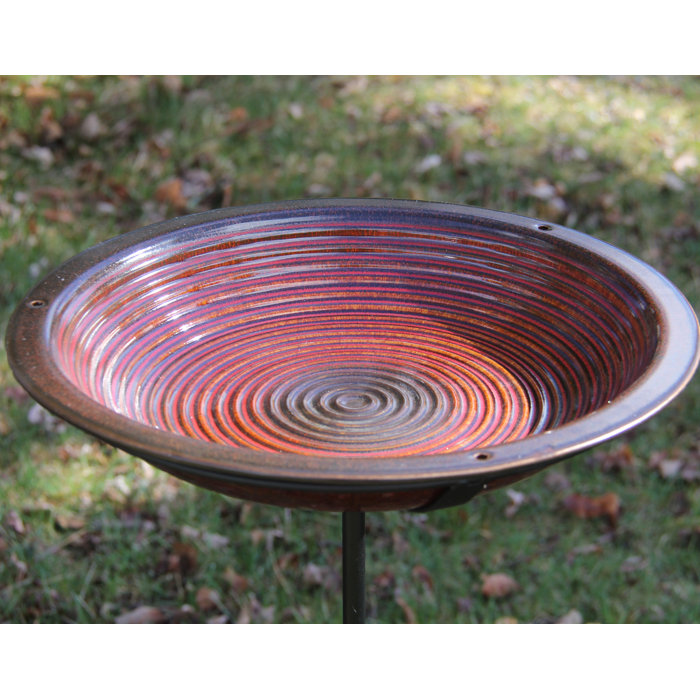 Winston Porter Avian Post Birdbath & Reviews | Wayfair