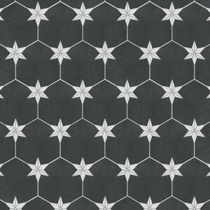 Merola Tile Stella Hex 9" x 10" Porcelain Pattern Wall & Floor Tile ...