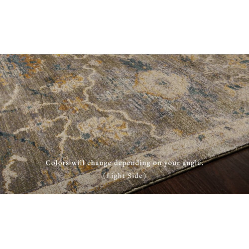 Lark Manor Febbas Oriental Area Rug in Brown | Wayfair