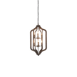Birch Lane™ Shandy 6 - Light Geometric Chandelier | Wayfair