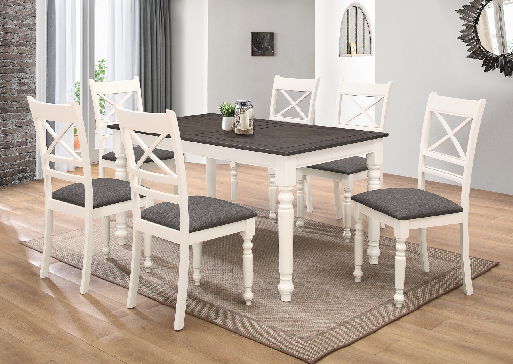 Rosalind Wheeler Wilsall Dining Set & Reviews | Wayfair